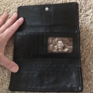 Brighton | Bags | Brighton Black Leather Wallet | Poshmark